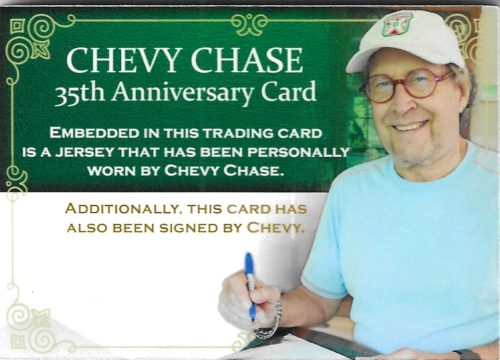 Chevy Chase, Signed Limited Edition 35th Anniversary Card with ...